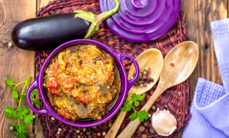 Bashi hiki riha - Aubergine / Eggplant curry Recipe - Maldives Cook